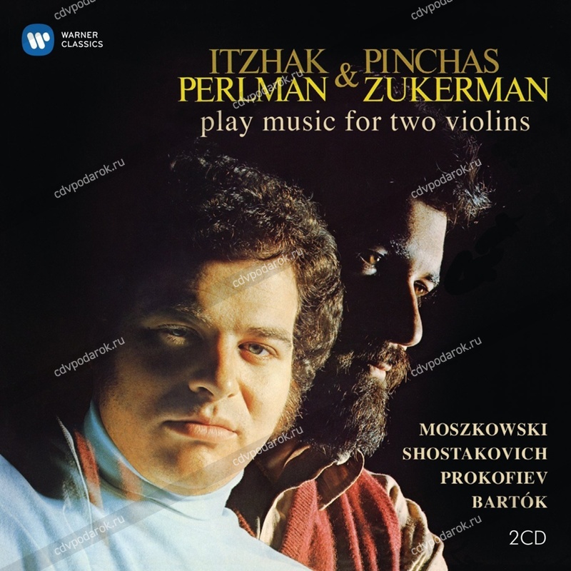 Itzhak Perlman & Pinchas Zukerman play music for two violins. Itzhak ...